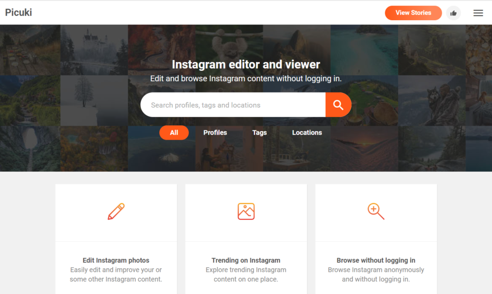 Picuki: View, Edit, and Download Instagram Posts and Stories
