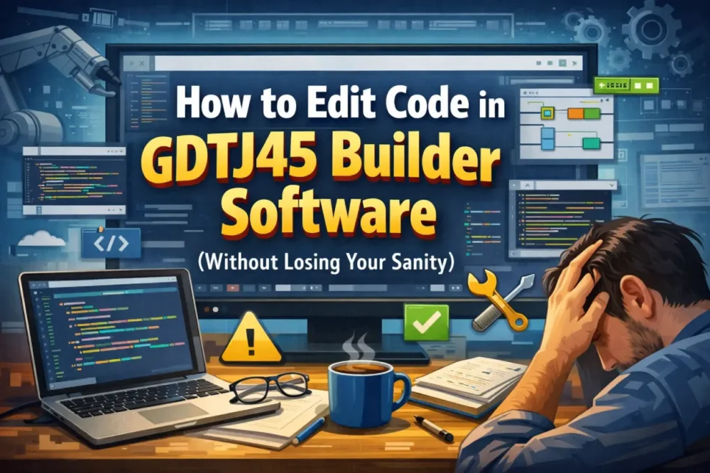 How to Edit Code in GDTJ45 Builder Software (Without Losing Your Sanity ...